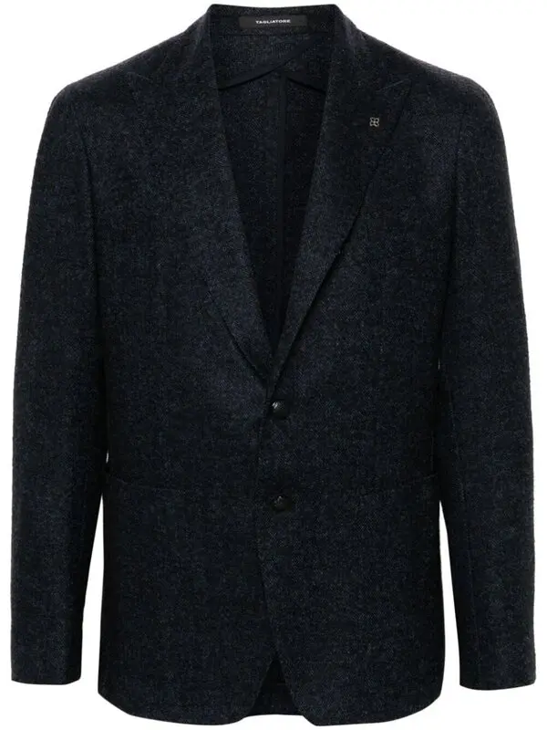 Tagliatore Single Breast Jacket - Blue