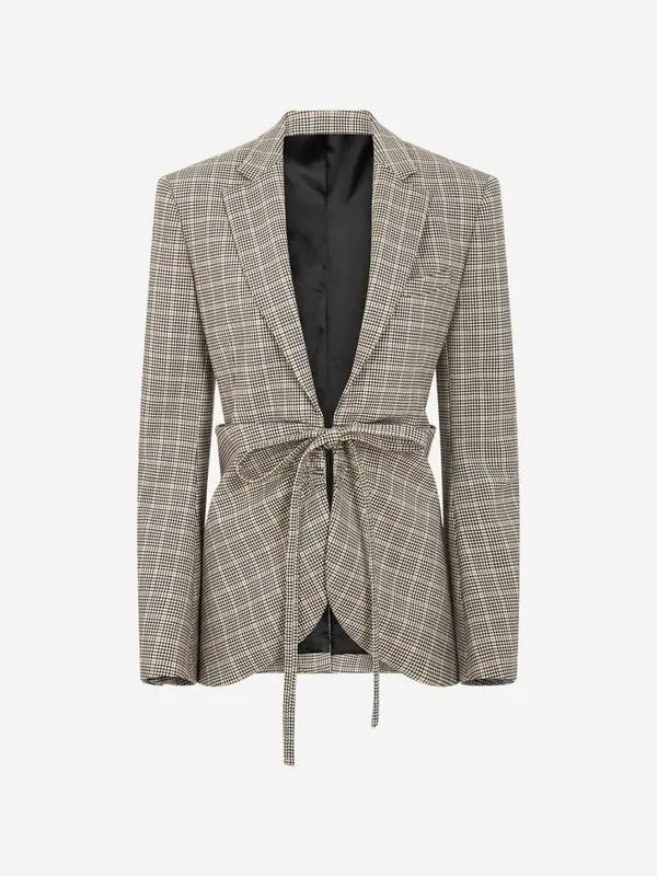 Rabanne Wool Fitted Jacket