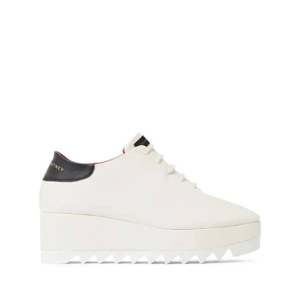 Stella McCartney Logo Platform Sneakers - White