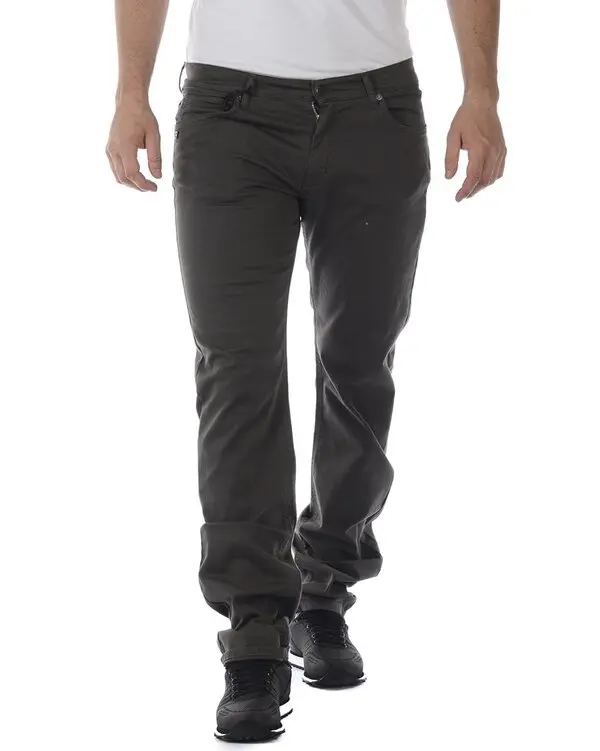 DANIELE ALESSANDRINI Stretch Cotton Jeans - Grey