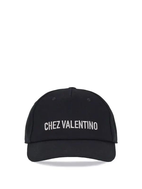 Valentino Garavani Chez Baseball Cap - Black