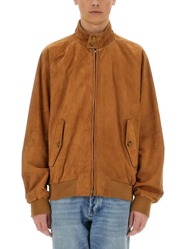 BARACUTA G9 Leather Jacket - Brown