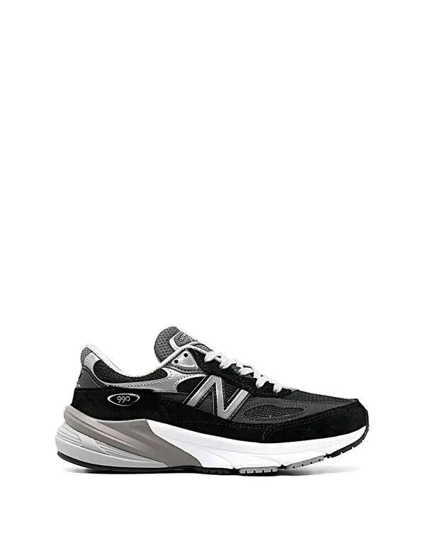 NEW BALANCE Leather Sneakers - Black