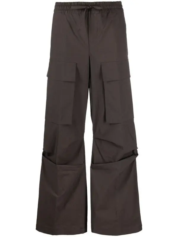P.a.r.o.s.h Straight-leg Cargo Trousers - Testa Di Moro