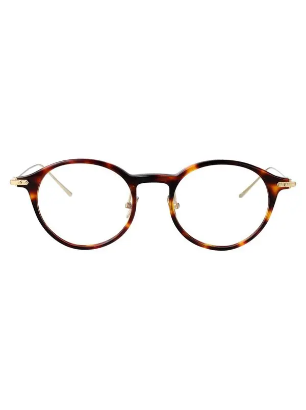 Linda Farrow Arris Eyeglasses - T-shell/lunagold/optical
