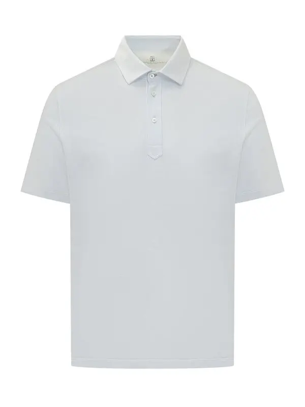 Brunello Cucinelli Polo - Blue