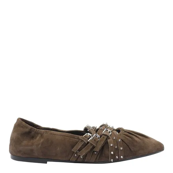 Ash Brendah Flat Shoes - Brown