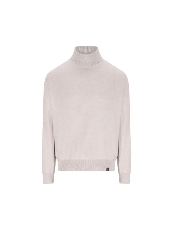 FAY Virgin Wool Sweater - Gray