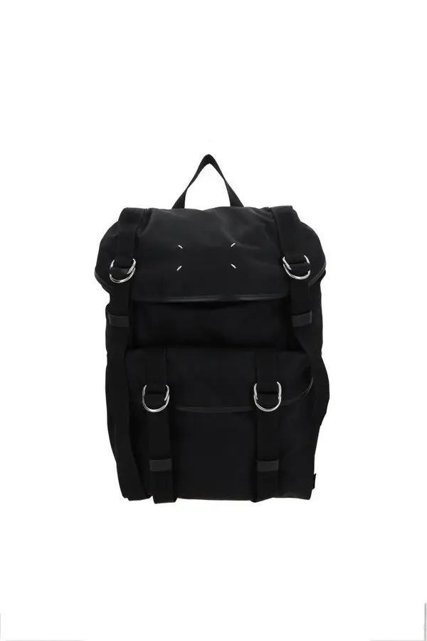 MAISON MARGIELA Nylon Backpack - Black