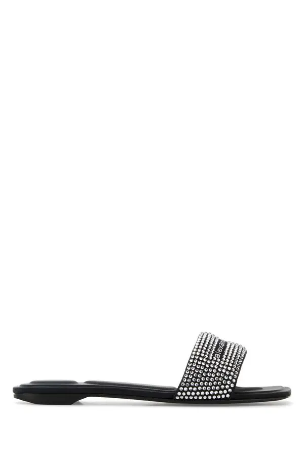 Alexander Wang Satin Vy Slippers