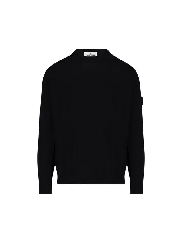 Stone Island Wool Sweater - Blue