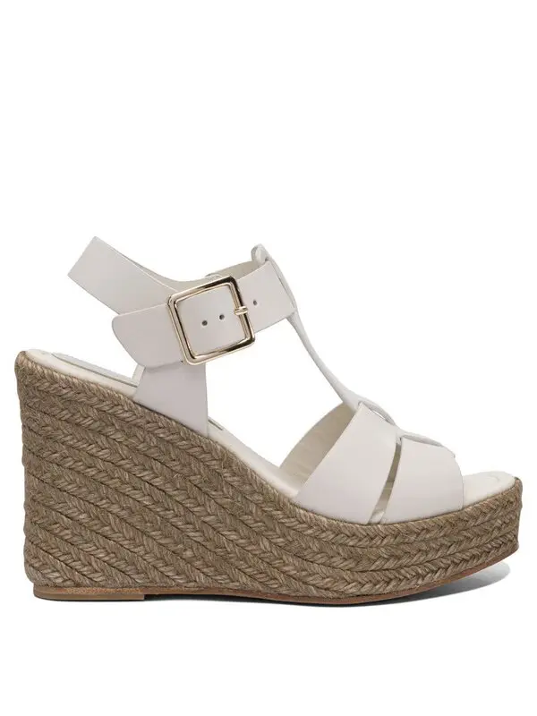 Paloma Berceló Alison Espadrille Sandals - White
