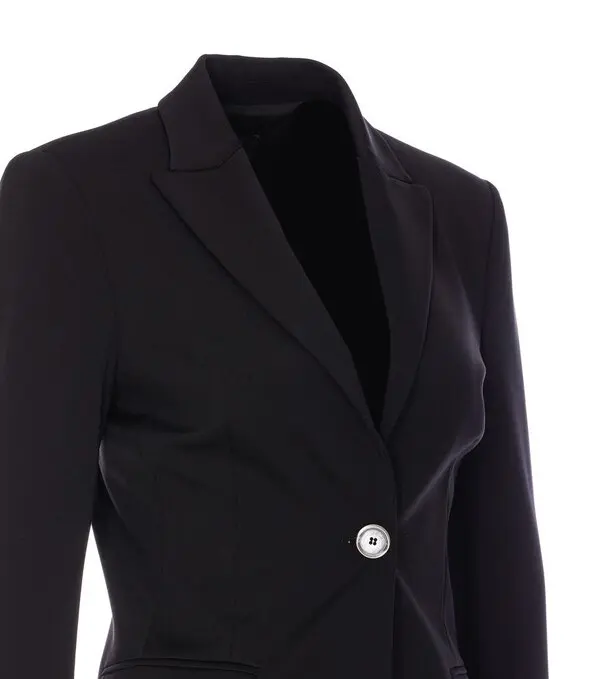 Pinko Single-breasted One-button Jacket - Black