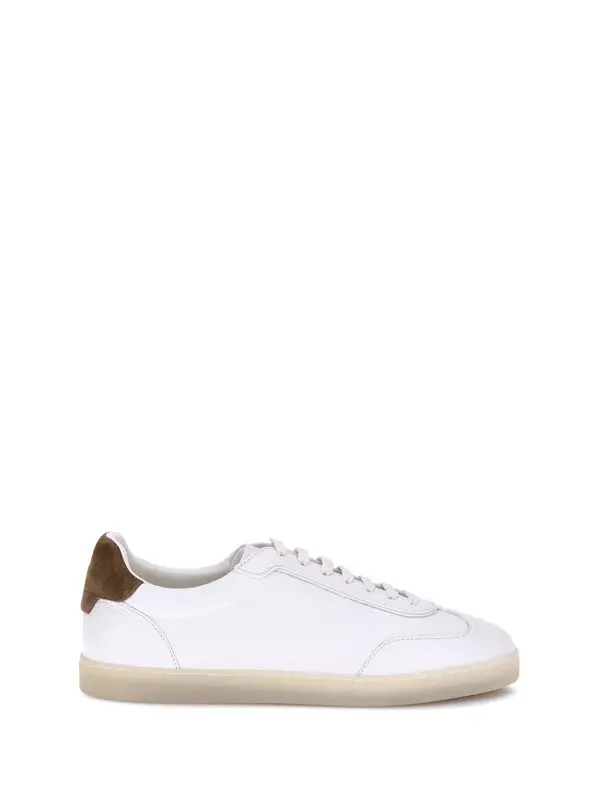 Brunello Cucinelli Leather Sneakers - White