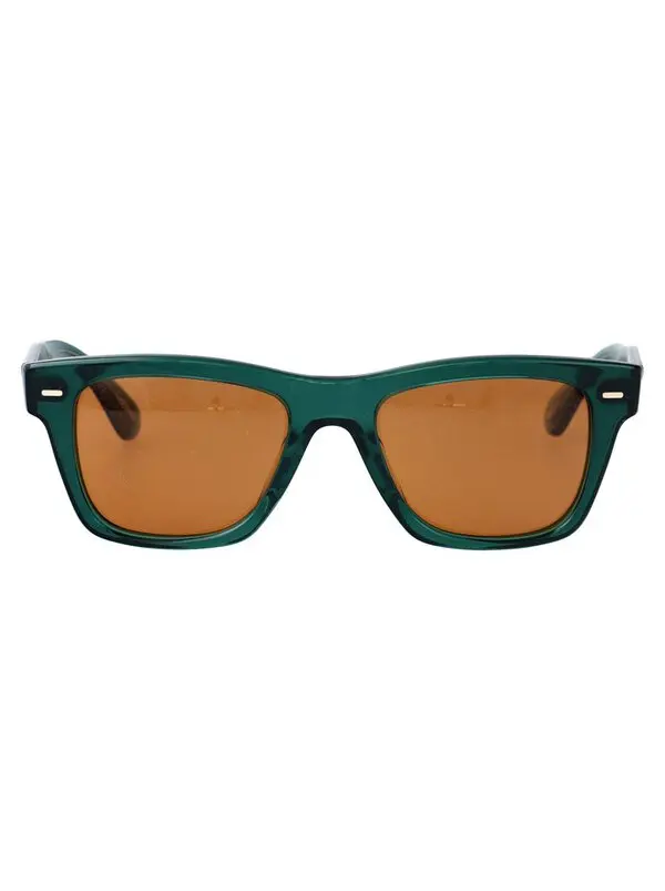 Oliver Spencer Sunglasses - 176353 Translucent Dark Teal