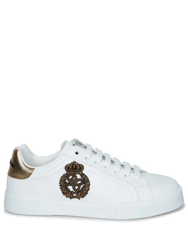 Dolce & Gabbana Portofino Sneakers - White