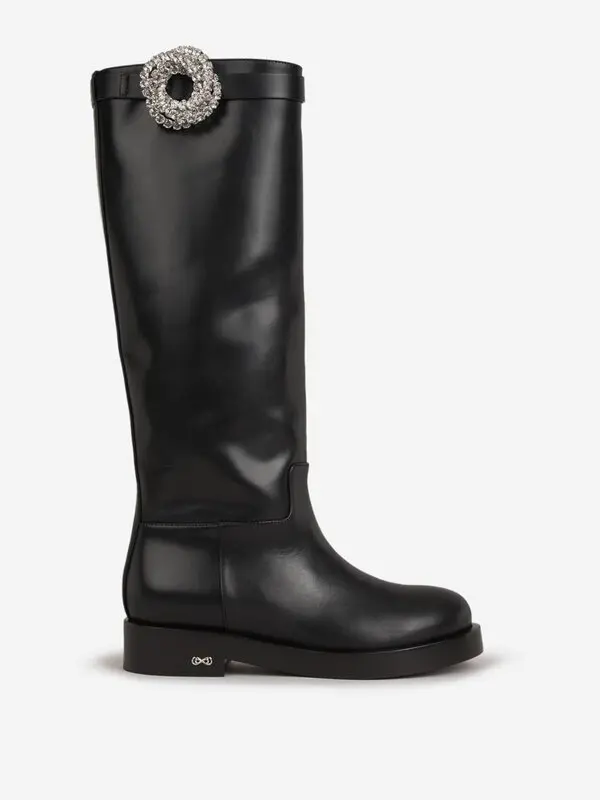 Mach & Mach Galaxy Leather Boots