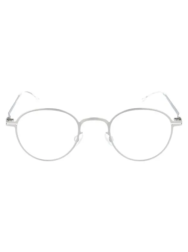 Mykita Nyara Optical Glasses - 051 Shiny Silver Clear