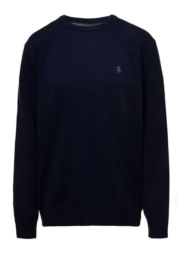 Ralph Lauren Crewneck Sweater With Pony Logo