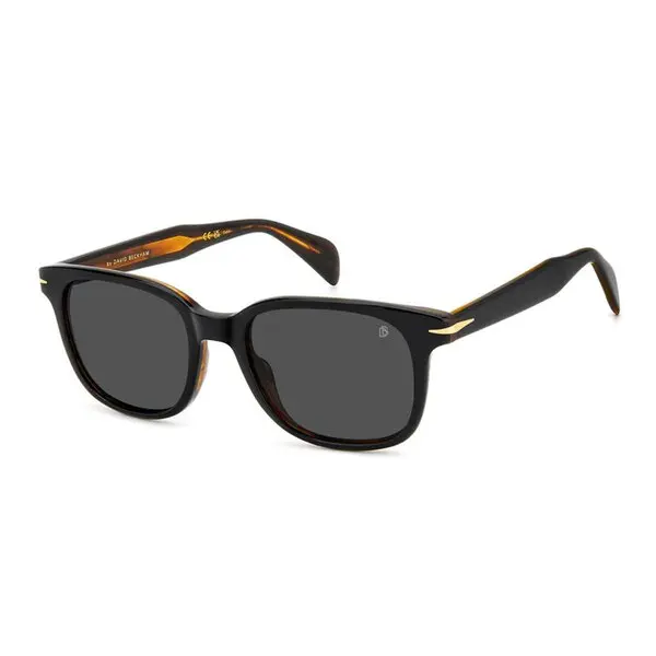 DB EYEWEAR BY DAVID BECKHAM Square Frame Sunglasses - Black