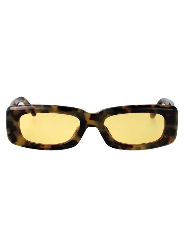 Attico Mini Marfa Sunglasses - T-shell/silver/yellow