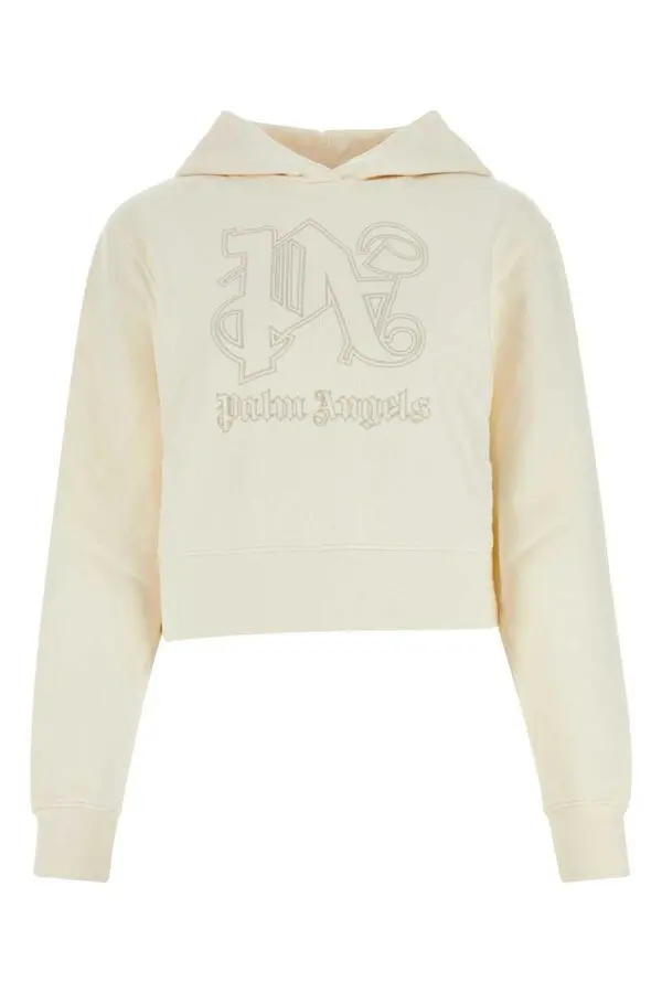 Palm Angels Sweatshirt - Whiteoffwhite