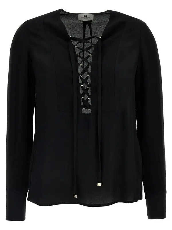 Elisabetta Franchi Blouse - Black