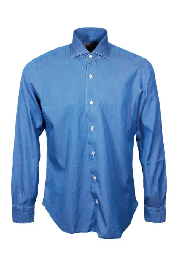 BARBA NAPOLI Shirts - Blue
