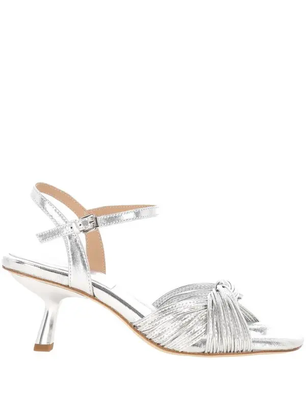 Ash Janis Luxor Silver Sandals - Multicolor