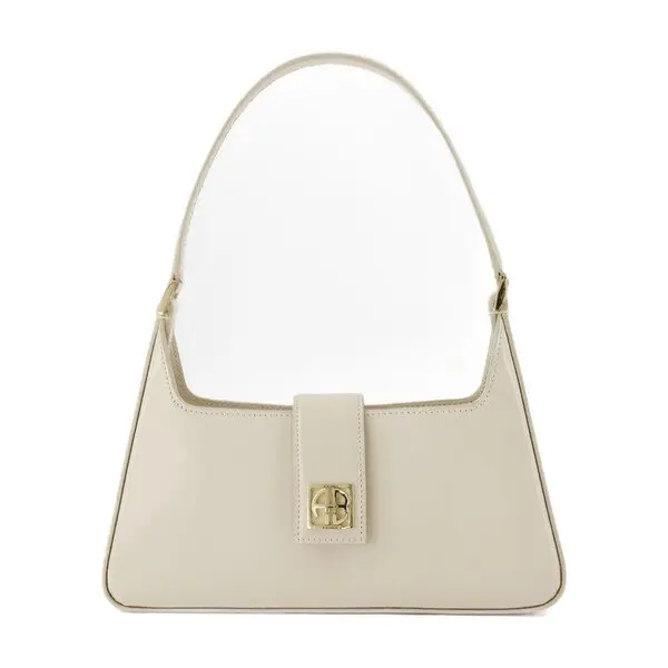 ANINE BING Lou Shoulder Bag - White