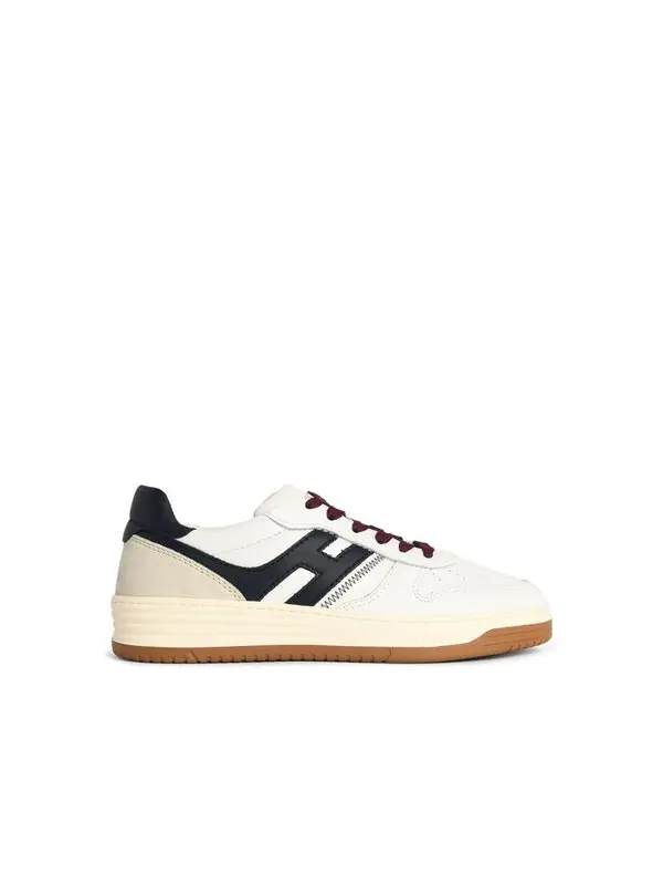 Hogan H630 Leather Sneakers - White