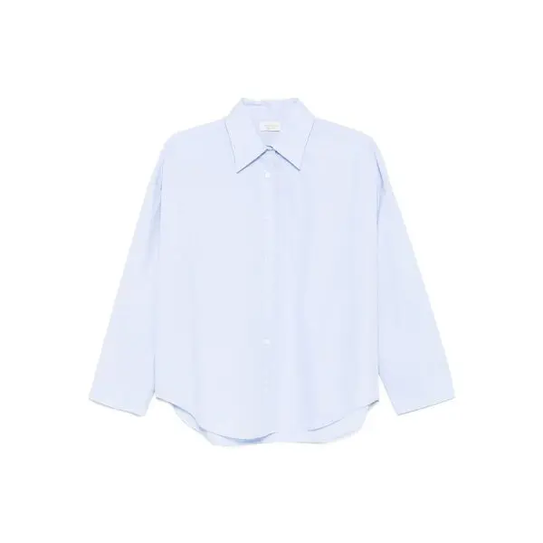 MAZZARELLI Classic Cotton Shirt - Blue