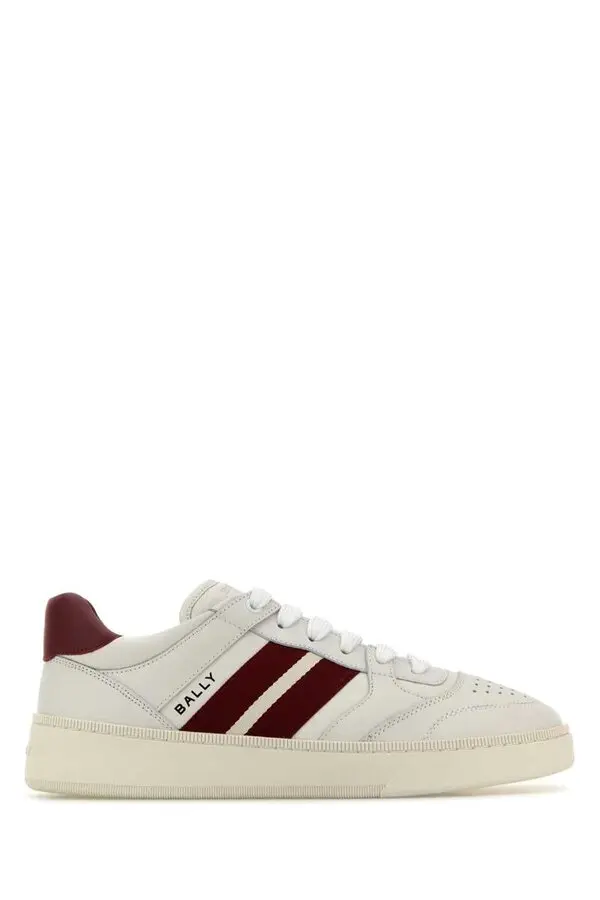 Bally Rebby Leather Sneakers - White