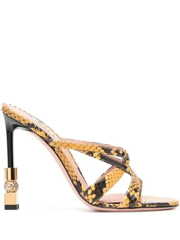 Bally Carolyn Leather Mules