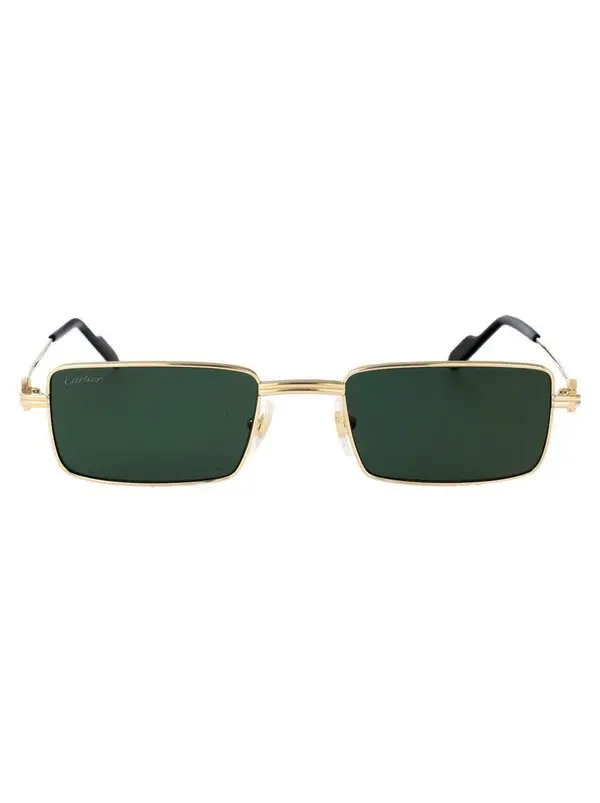 CARTIER Sunglasses - Gold Gold Green
