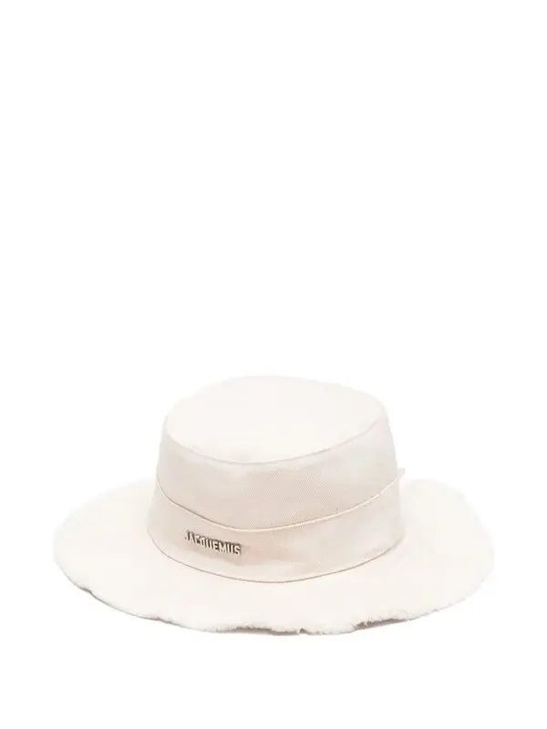 Jacquemus Le Bob Artichaut Hat - White