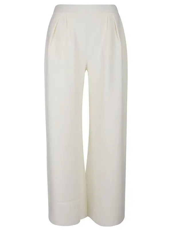 Max Mara Wide-leg Virgin Wool Trousers