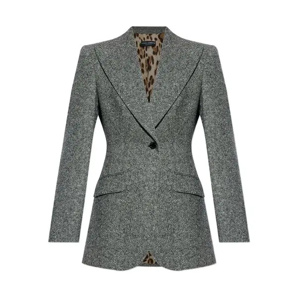 Dolce & Gabbana Tweed Jacket - Grey