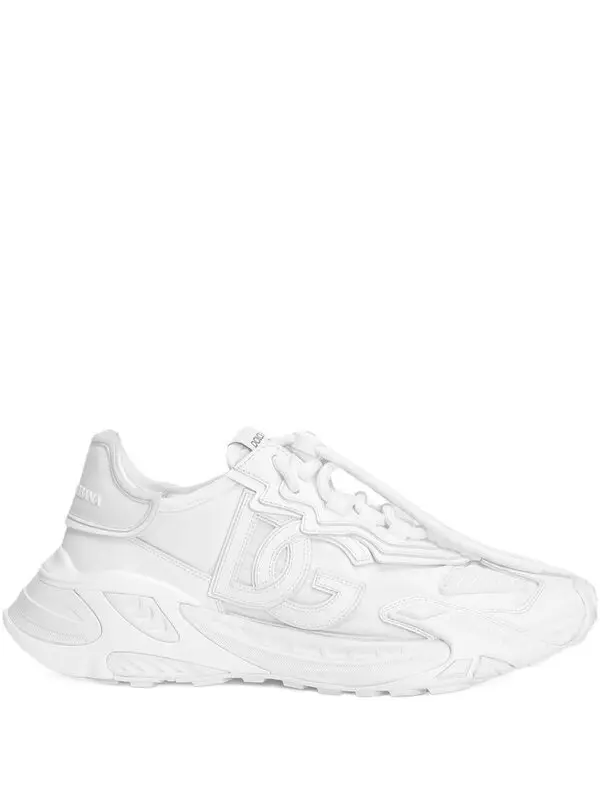 Dolce & Gabbana Leather Sneakers - White