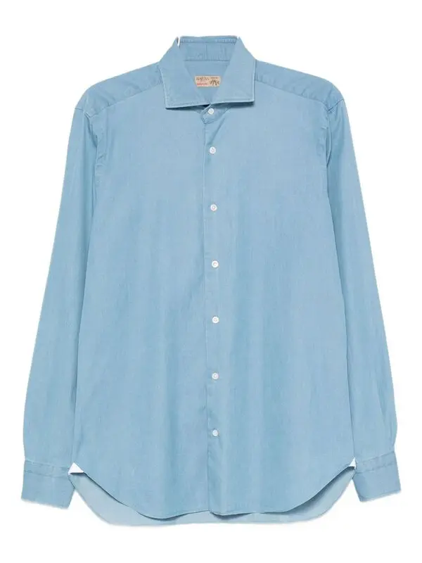 BARBA NAPOLI Shirts - Blue