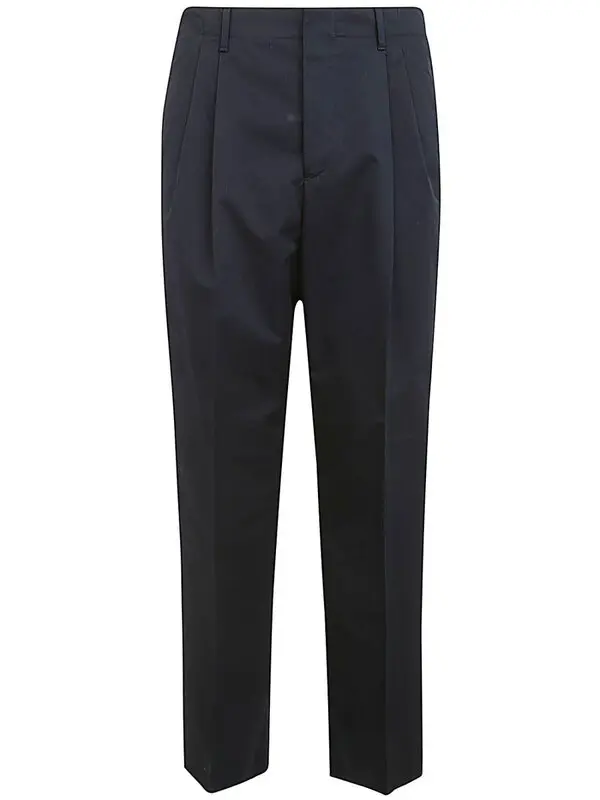 LARDINI Drop Reg Two Pences Trousers - Blue