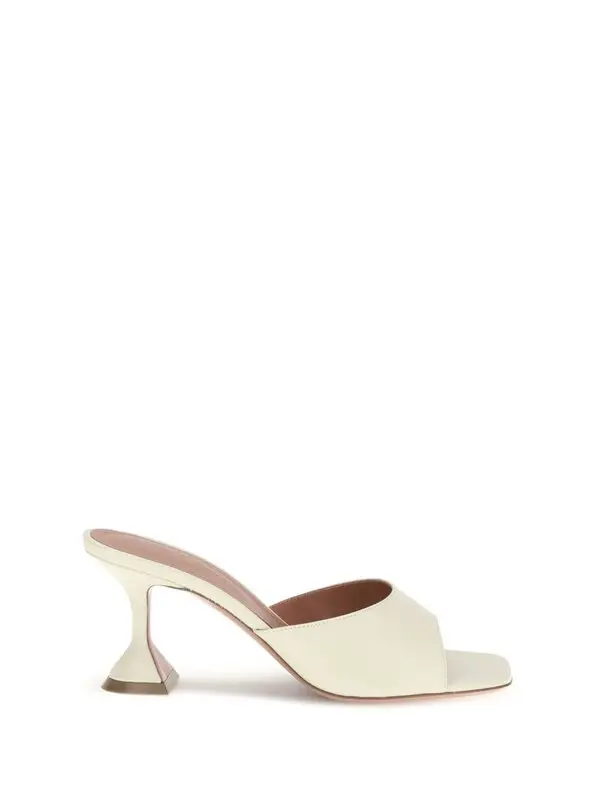 Amina Muaddi Lupita Sandals - Beige