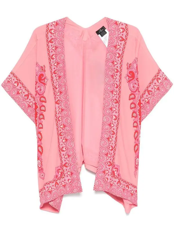 Etro Open Front Top - Multicolor