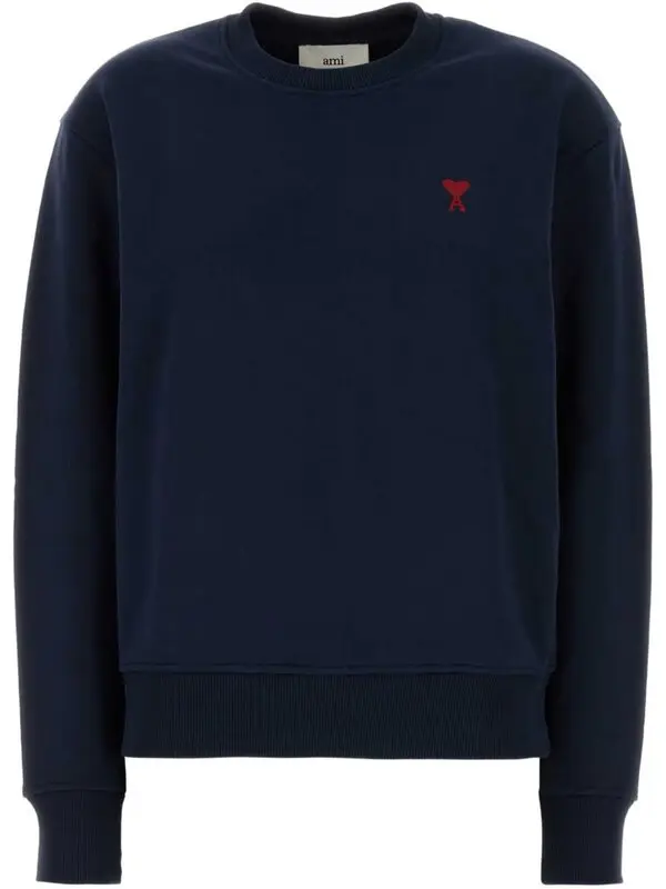 Ami Crewneck Sweater - Bleu Nuit