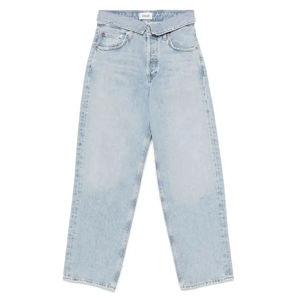 AGOLDE Five-pocket Straight Leg Jeans