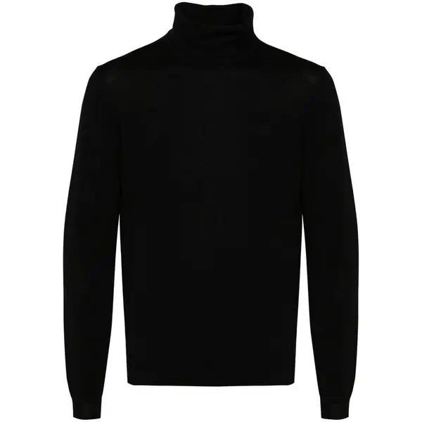 GOES BOTANICAL Merino Wool Sweater - Black