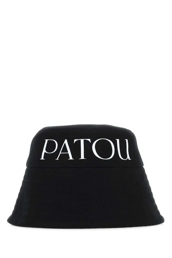 Patou Canvas Hat - Black