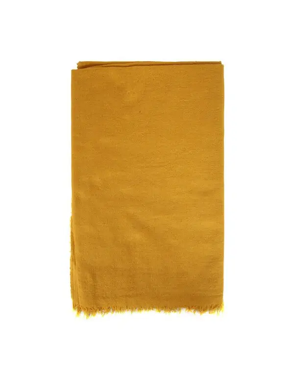 Destin Cashmere Silk 140x200 Scarf Accessories - Yellow