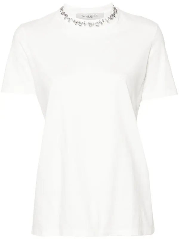 Golden Goose Cotton Jersey T-shirt - White
