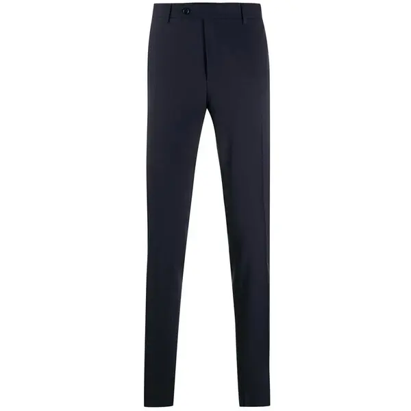 Canali Straight Leg Wool-blend Trousers